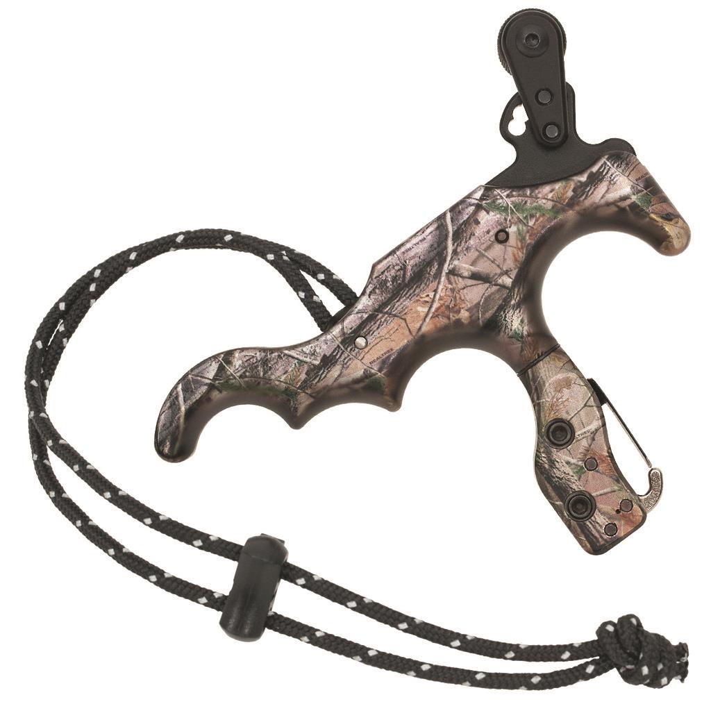 TruFire Hardcore 4 Revolution Release Camouflage 4 Finger | Midwest Archery TruFire Hardcore 4 Revolution Release Camouflage 4 Finger | Midwest Archery