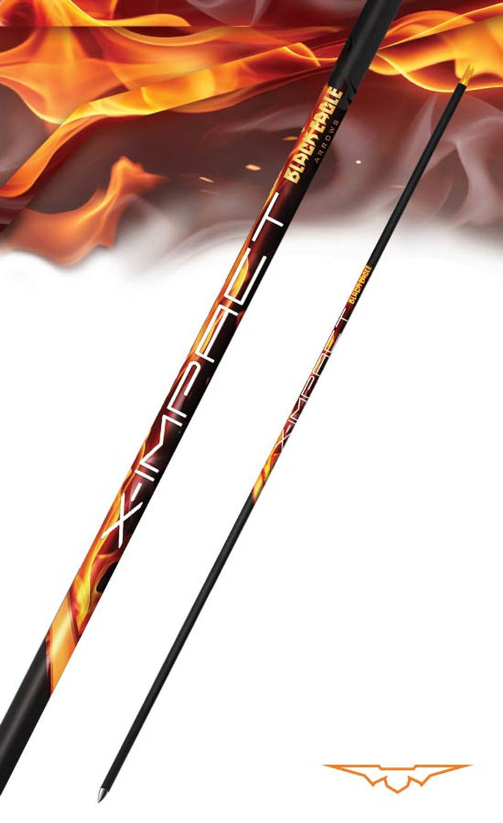 Black Eagle Arrows X-Impact Shafts, .001", 12pk | Midwest Archery