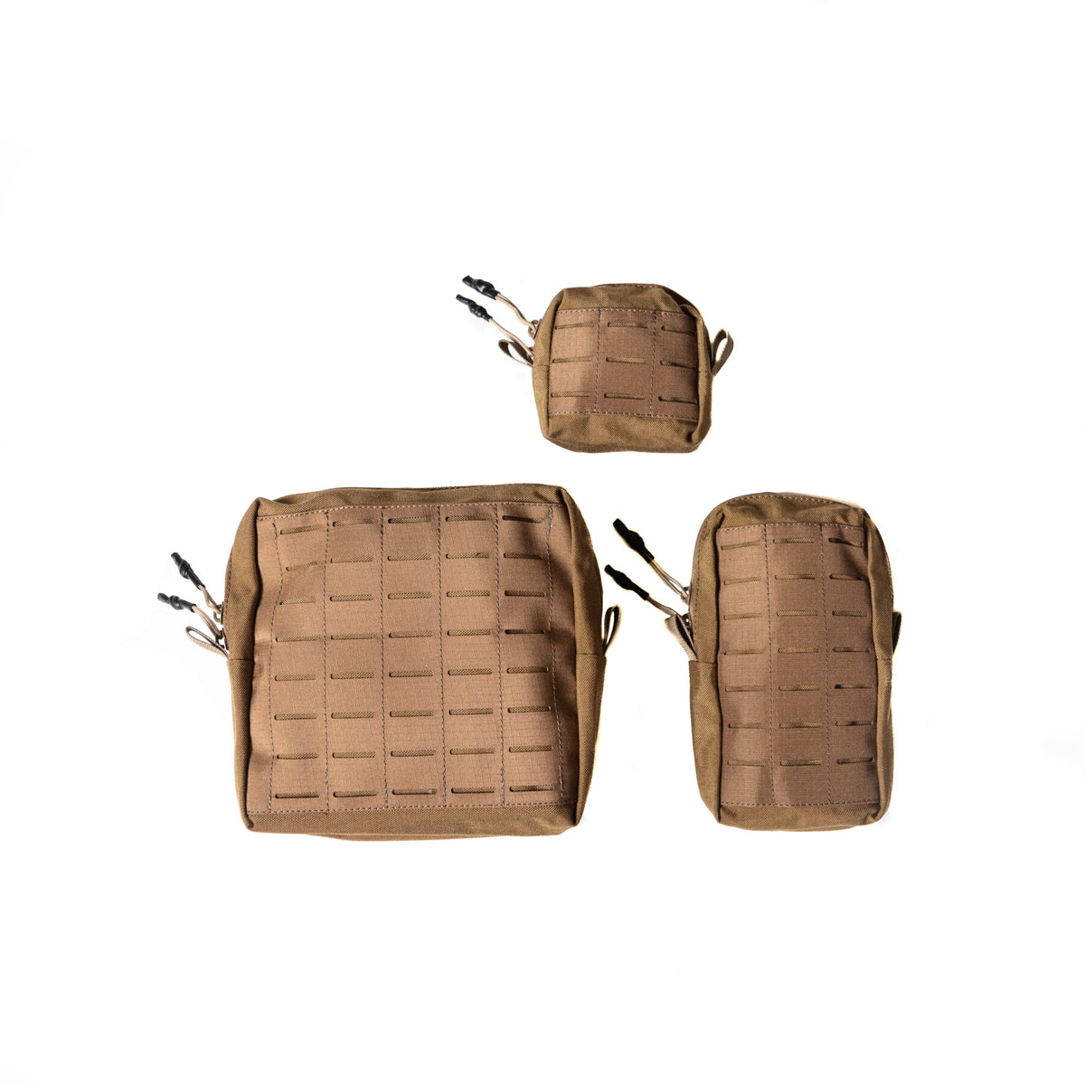 Tethrd Universal Molle Pouch Coyote Brown | Midwest Archery