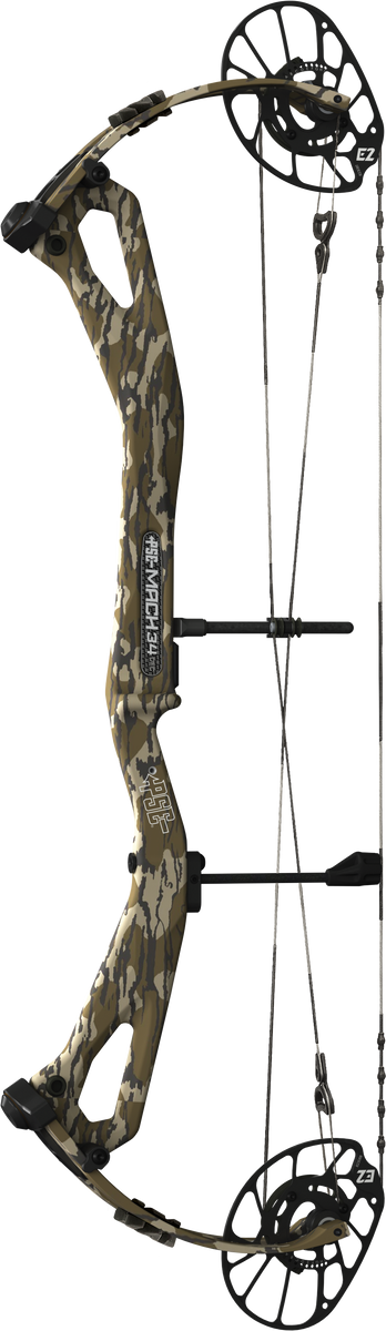 PSE Mach34 EC2 Cam RH Mossy Oak Bottomland 70# | Midwest Archery
