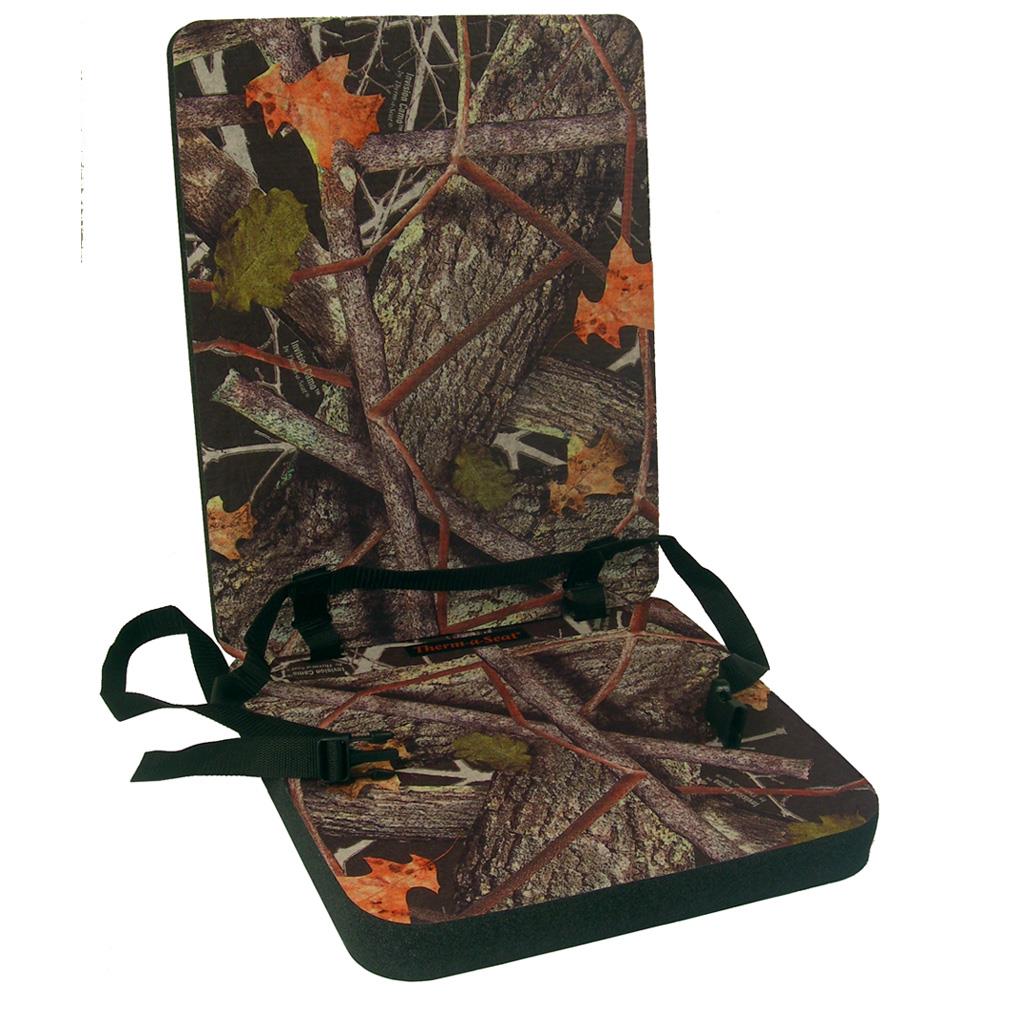 Therm-A-Seat GroundHunter Seat w/Back Rest Camouflage | Midwest Archery