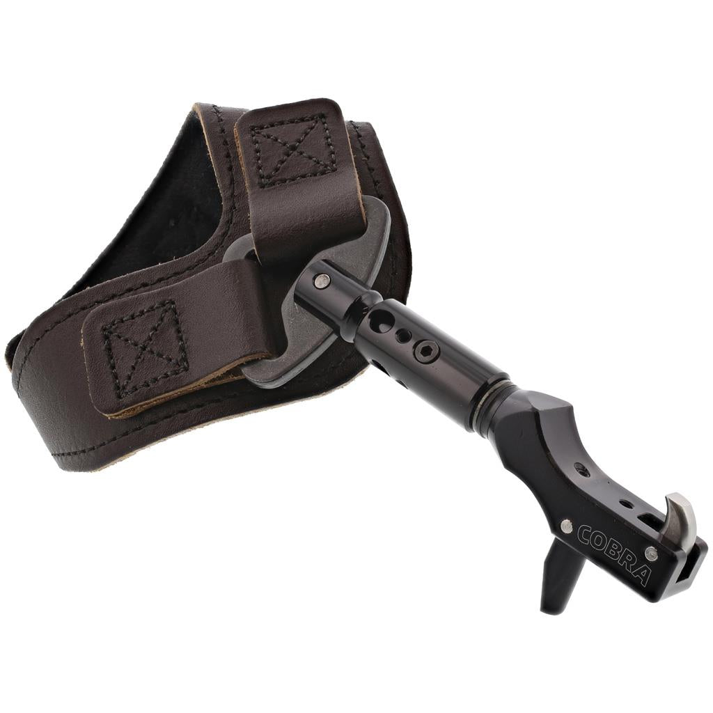 Cobra Moment Diamondback Release Brown Leather Hook | Midwest Archery