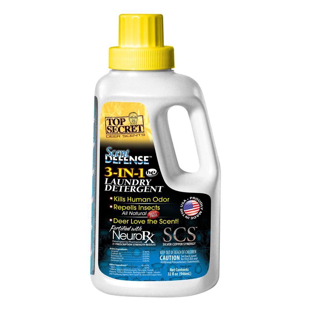 Top Secret Scent Defense Laundry Detergent 32 oz. | Midwest Archery