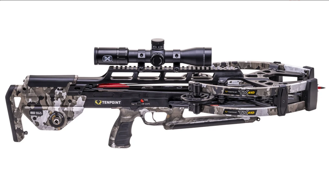 TenPoint TX 440 Crossbow Package, EVO-X Scope, Vektra Camo | Midwest ...