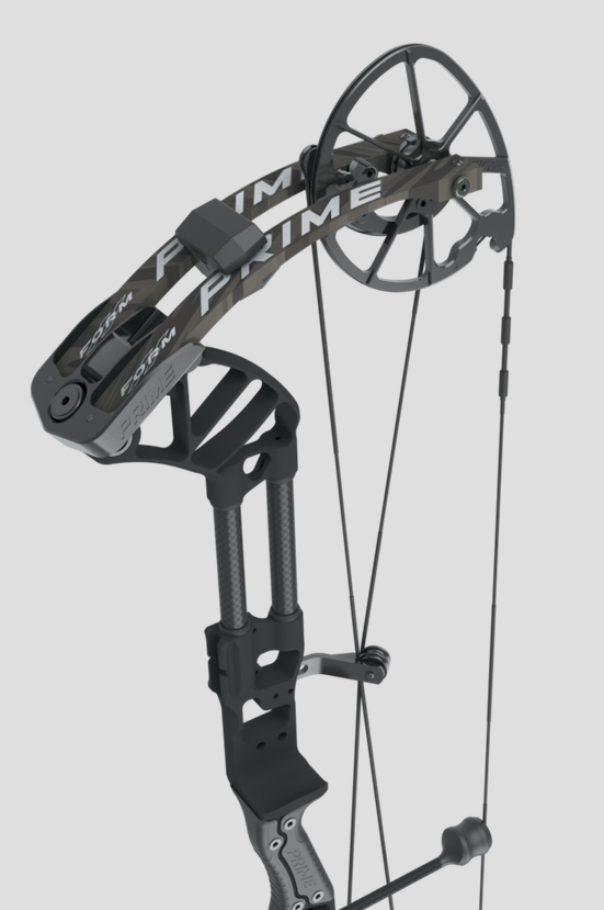 Prime Form 34 RH Black/Morel Scar 80# | Midwest Archery