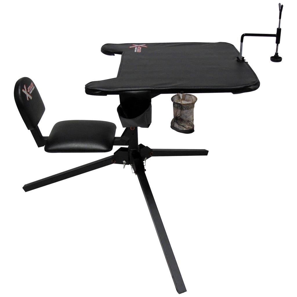 X-Stand X-Ecutor 360 Shooting Bench 360 swivel | Midwest Archery