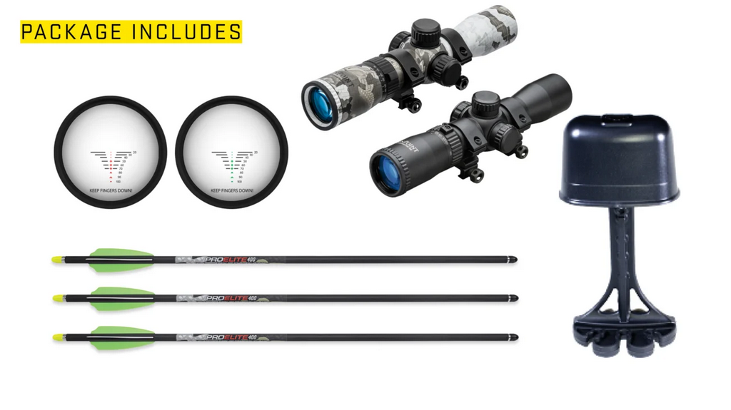 TenPoint Turbo X Vektra Camo Crossbow Package w/Rangemaster 100 ...