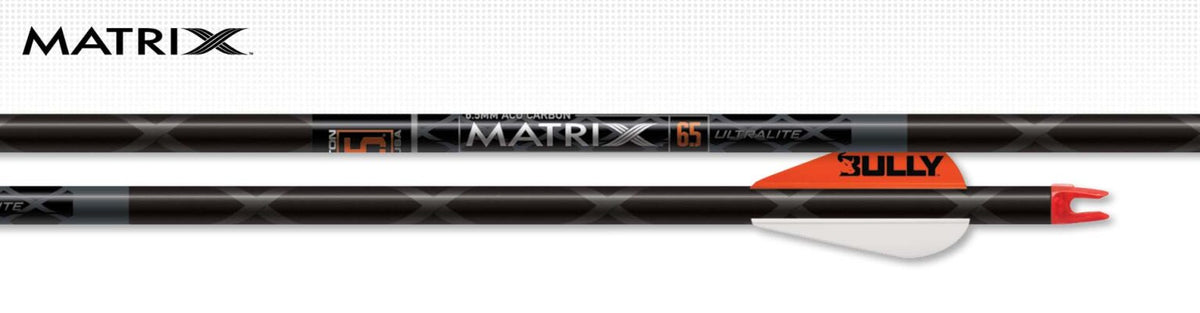 Easton 6.5 Matrix Arrows w/Bully Vanes 300 6pk | Midwest Archery