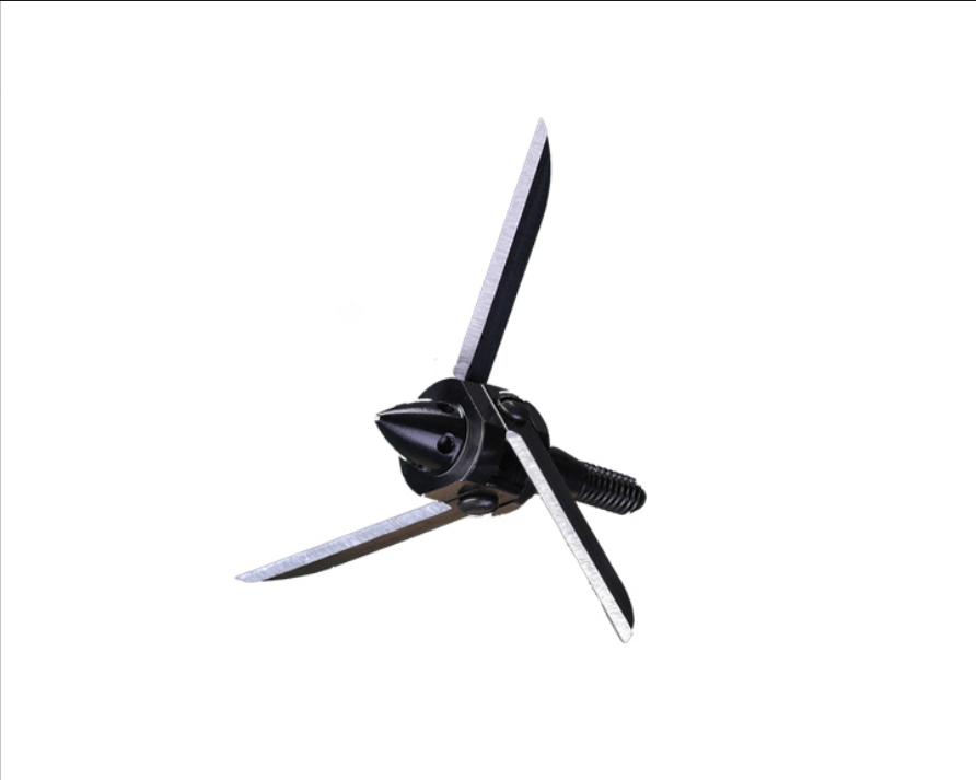 Magnus Bullhead 100 grain 3 blade, 2 3/4 cutting diam Broadhead (3 Pack ...