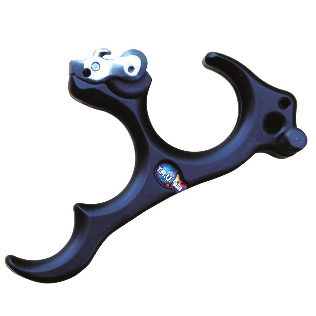 TRU Ball HT Release Black 3 Finger Medium | Midwest Archery