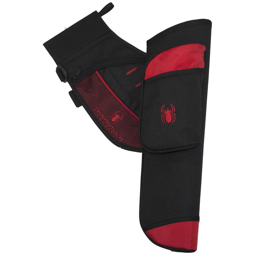 Tarantula Target Quiver Red 3 Dividers RH | Midwest Archery