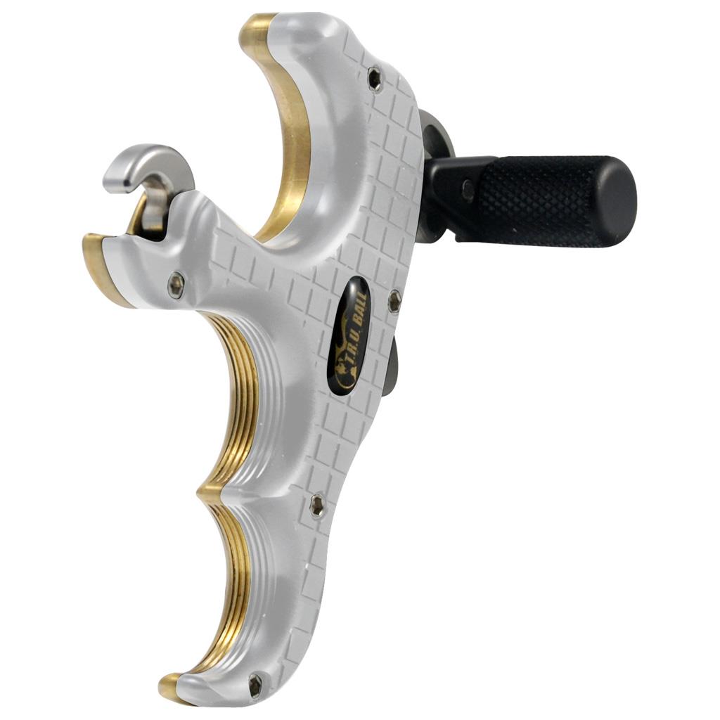 TRU Ball Blade Pro Release Silver/Brass 3 Finger Medium | Midwest Archery