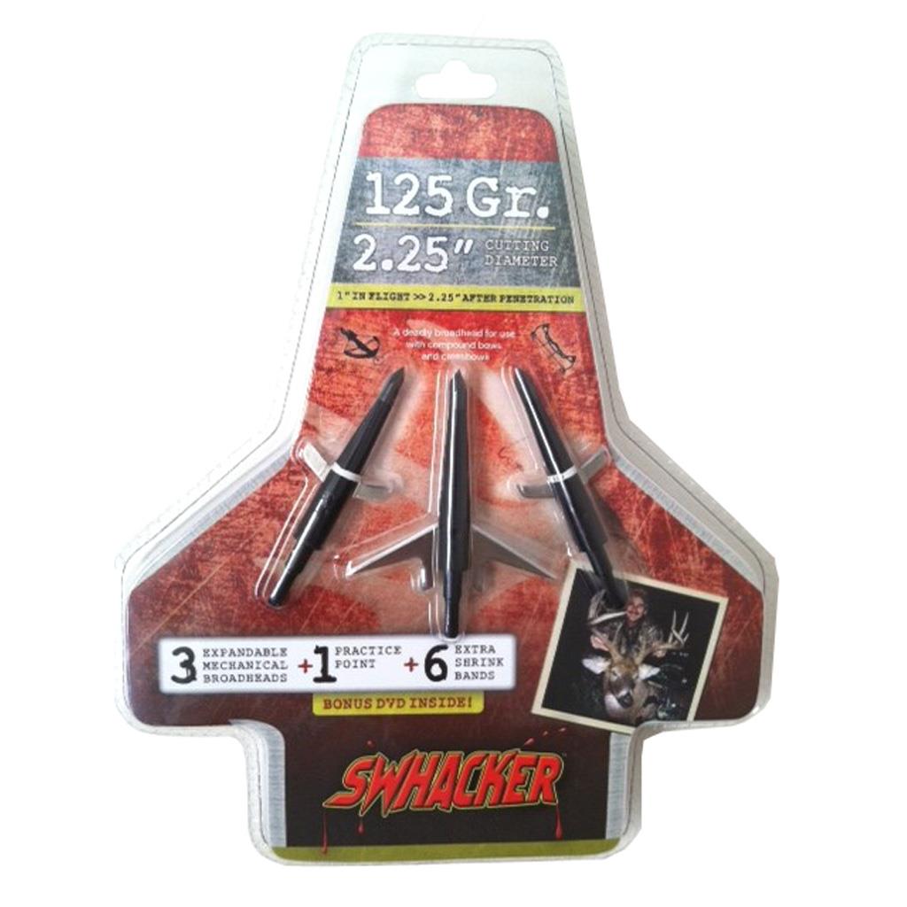 Swhacker 2 Blade Broadhead 125 gr. 2.25in. 3 pk. | Midwest Archery