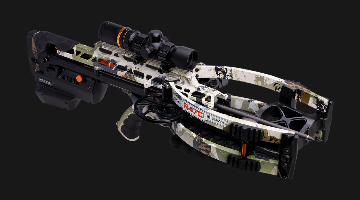 Ravin R470E XK7 Camo Crossbow Package | Midwest Archery