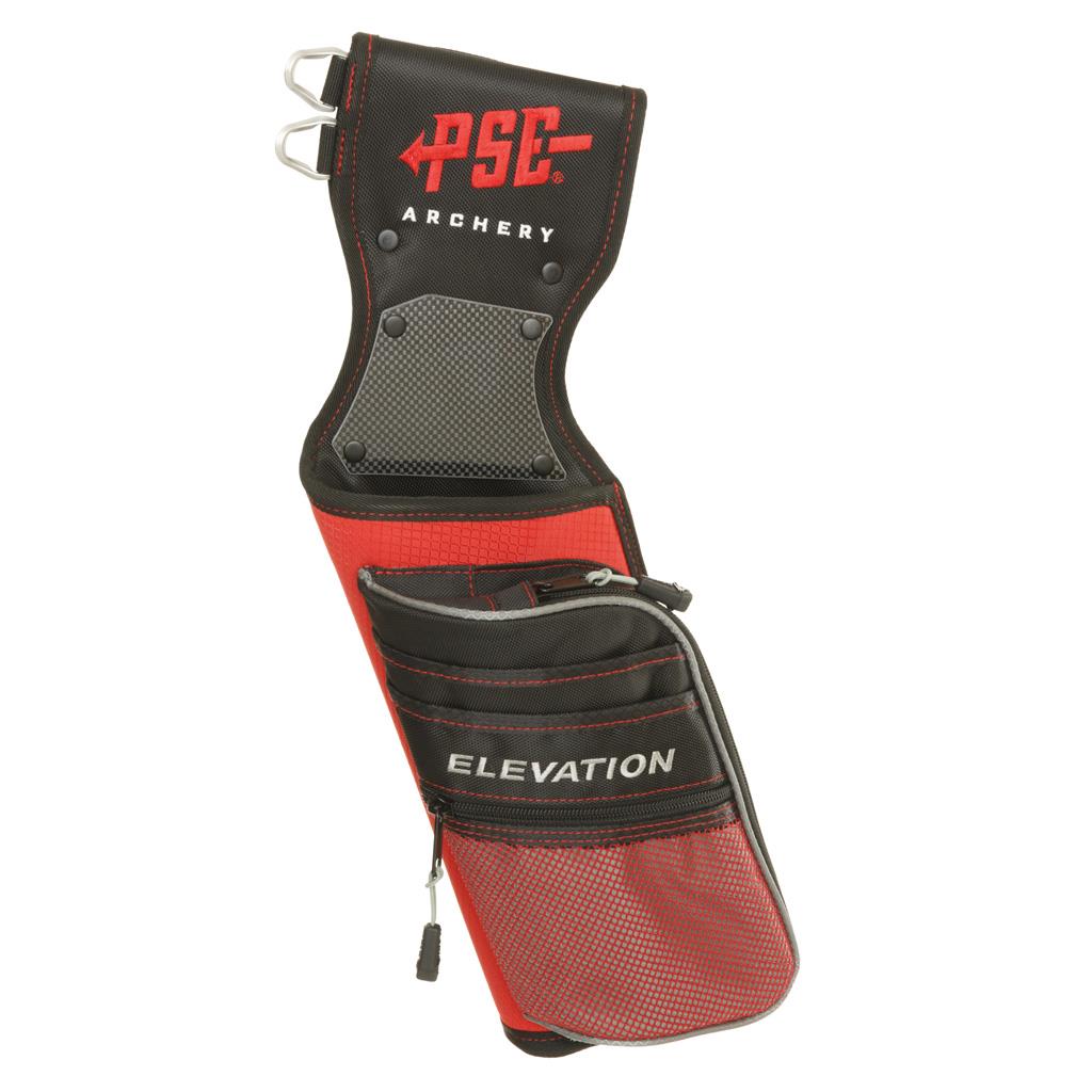 PSE Nerve Field Quiver Right Hand Red/Black | Midwest Archery