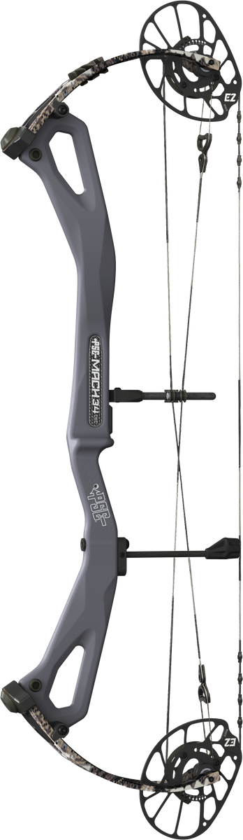 PSE Mach34 E2 Cam RH Charcoal/Elevated II 80# | Midwest Archery