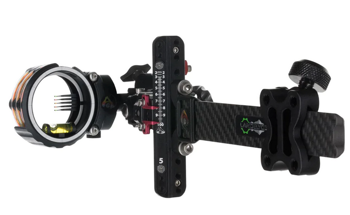 Axcel LANDSLYDE Carbon Pro Slider 5-Pin Sight w/Accustat II Scope (.010 ...