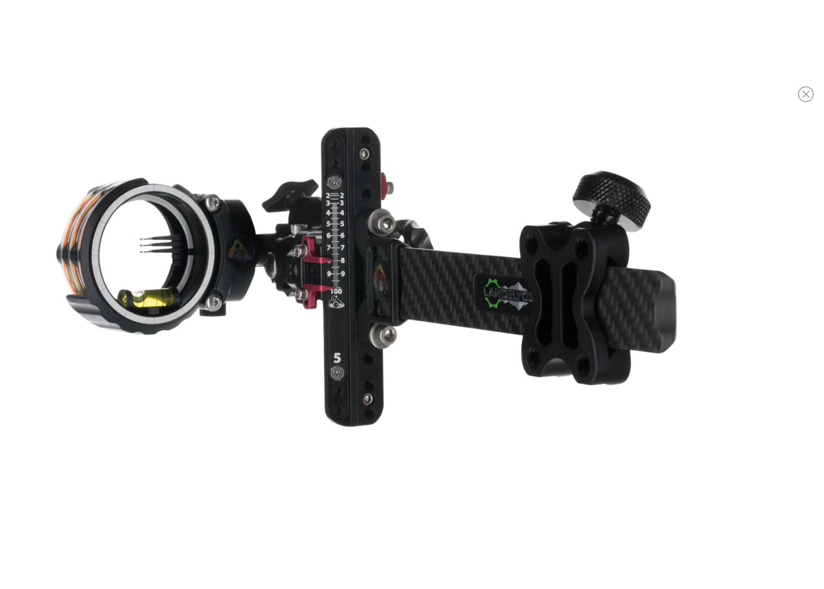 Axcel LANDSLYDE Carbon Pro Slider 3-Pin Sight w/Accustat II Scope (.010 ...