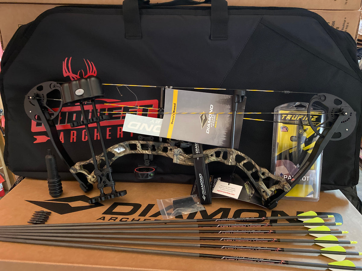 Diamond Infinite 305 RH 7-70# Breakup Country Camo w/pkg | Midwest Archery
